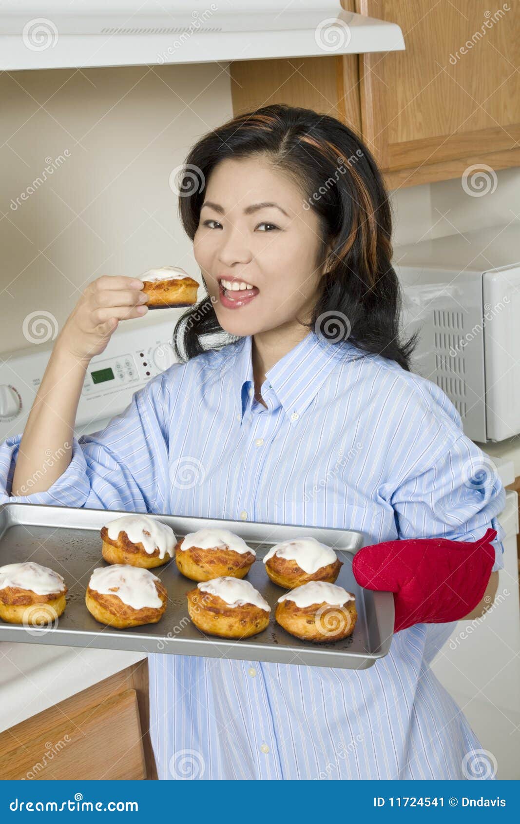 Asian Woman stock image. Image of expression, cute, cooking - 11724541