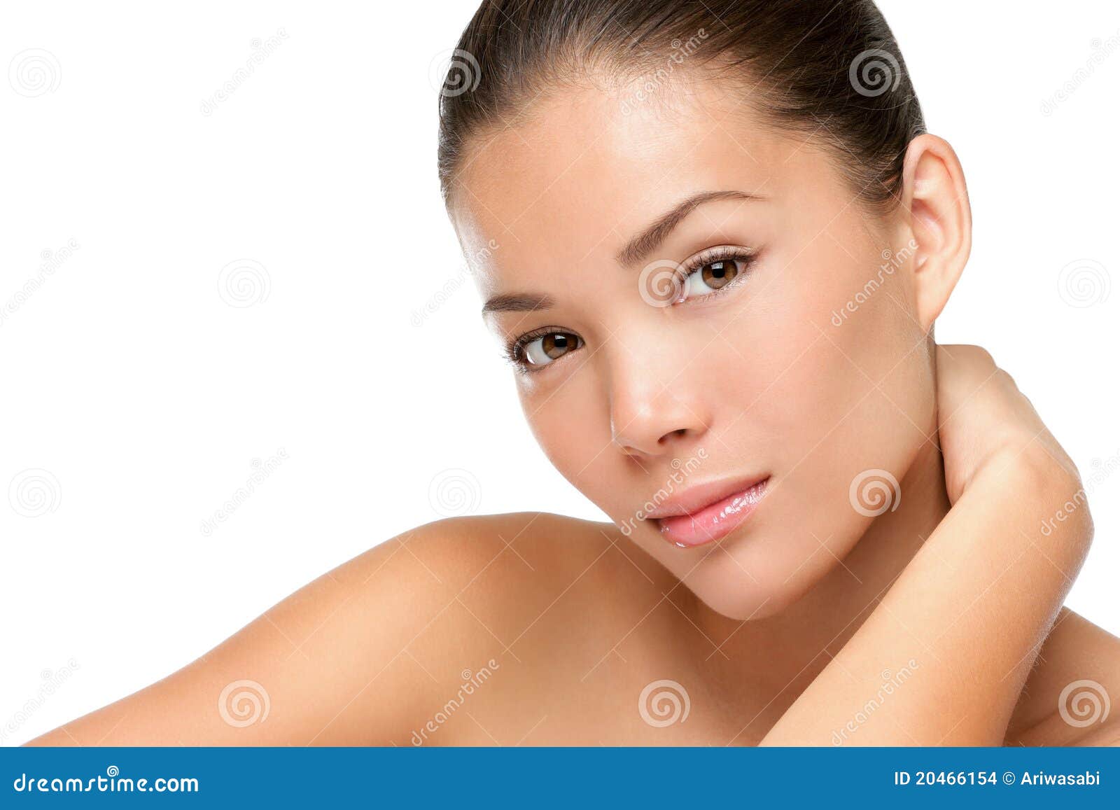Asian woman beauty face stock photo. Image of clean, bodycare - 20466154