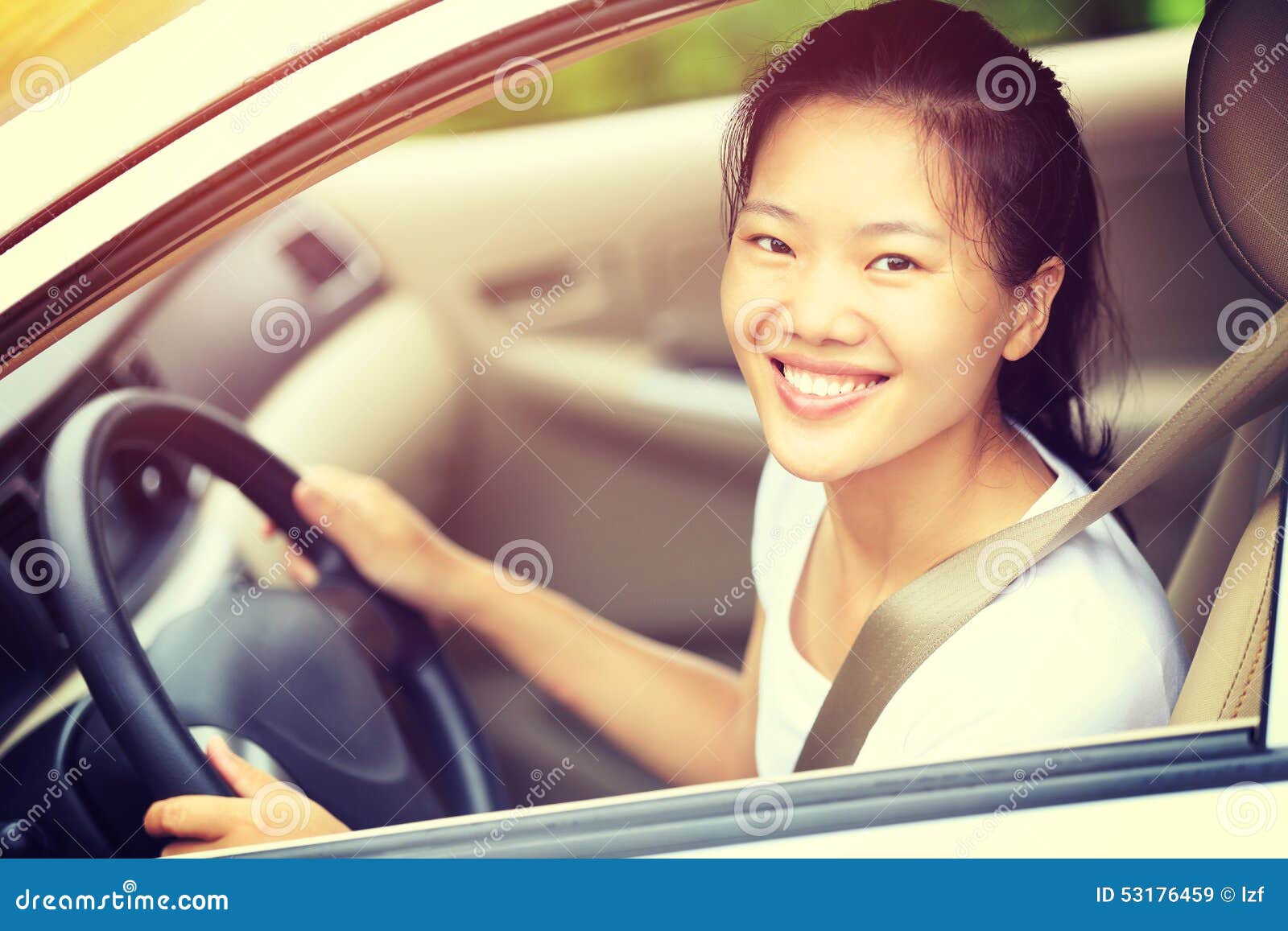 Asian Woman Driver Driving a Car Stock Image - Image of lifestyle ... Asian Woman Driver Driving a Car Stock Image - Image of lifestyle ...