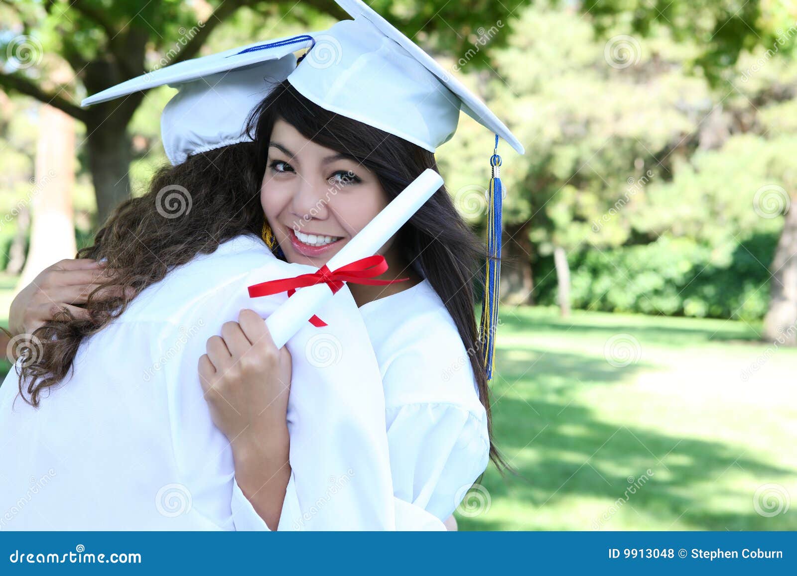 Asian Woman at Graduation stock photo. Image of asian - 9913048
