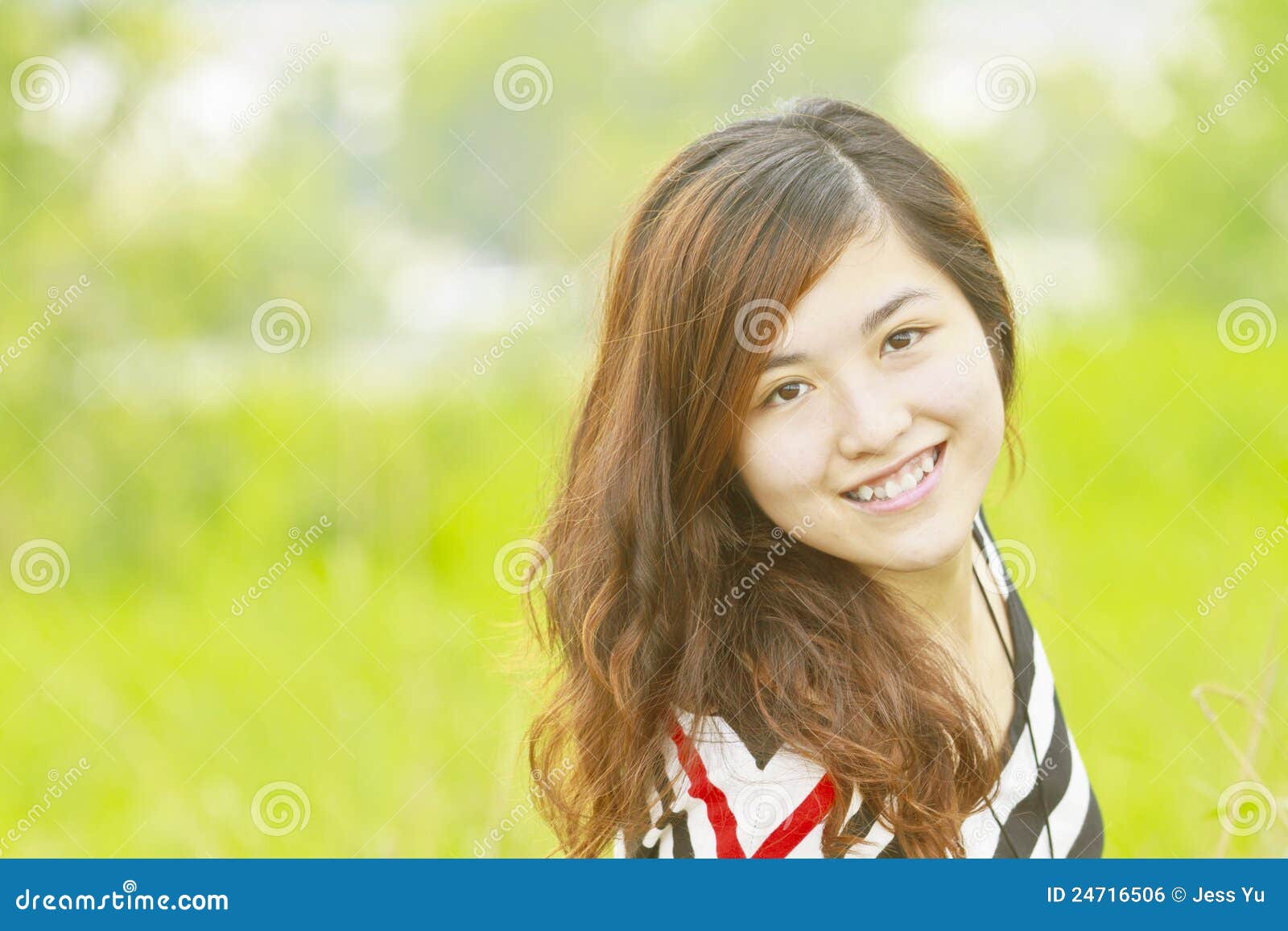 Asian Woman Happy and Smile Stock Photo - Image of holiday, cute: 24716506