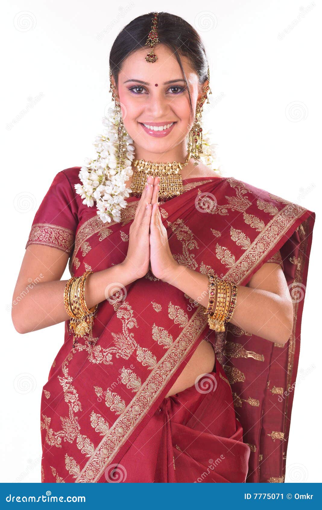 Asian Woman in Welcome Expression Stock Image - Image of asian, happy ...