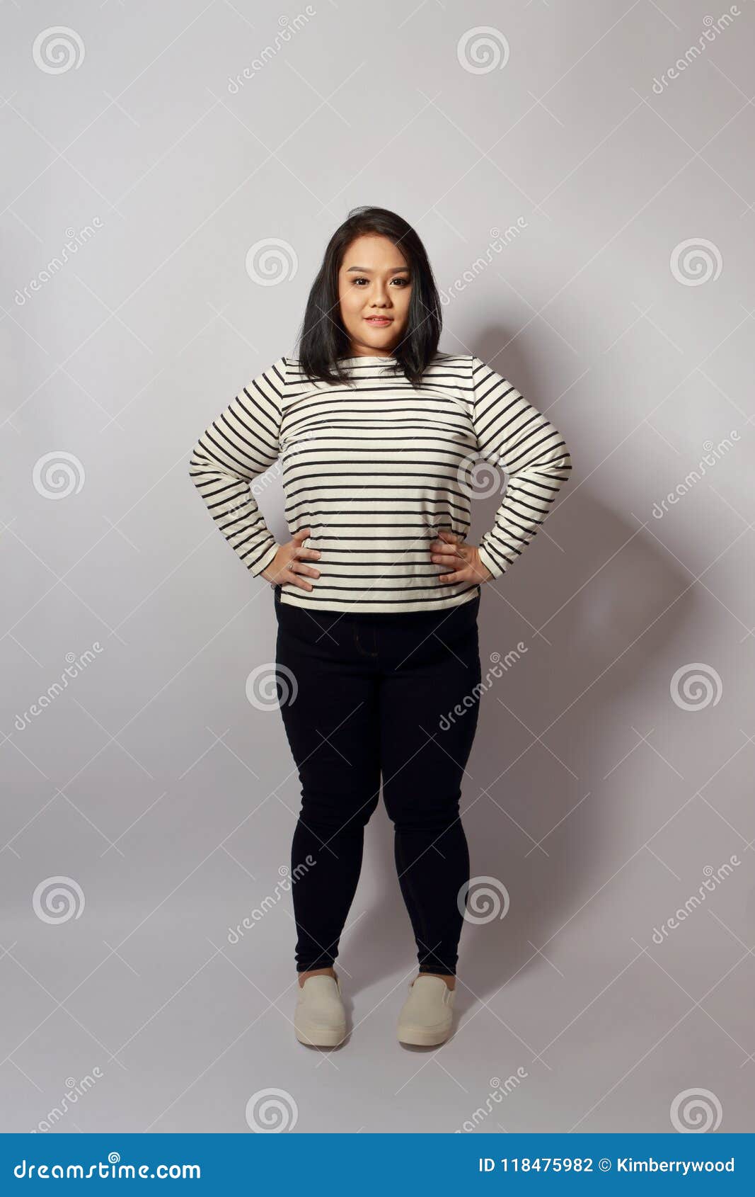 Plus Size stock photo. Image of girl, full, lenght, lady - 118475982
