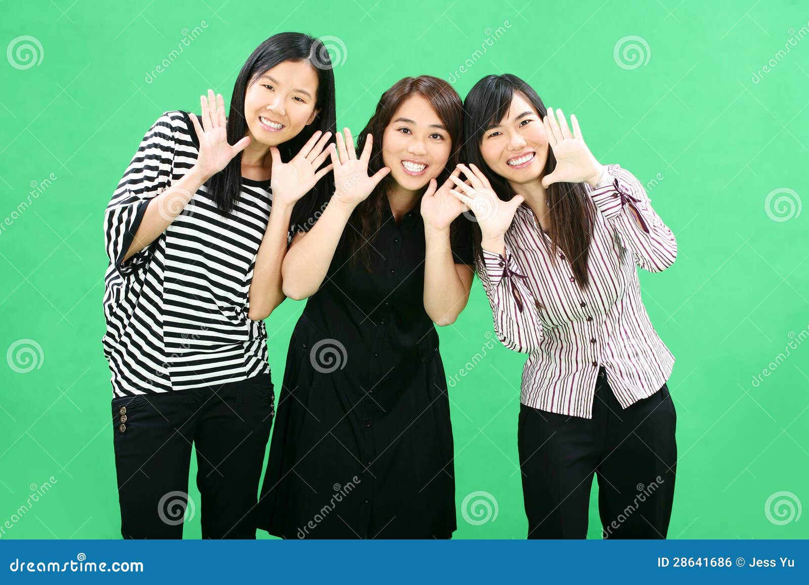 Asian Women Smile and Happy Stock Photo - Image of lake, japanese: 28641686