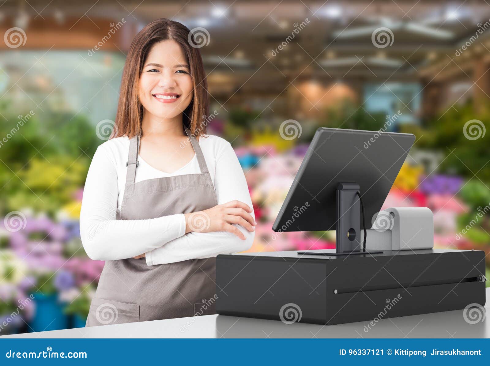 Cashier Royalty-Free Stock Photography | CartoonDealer.com #5704001
