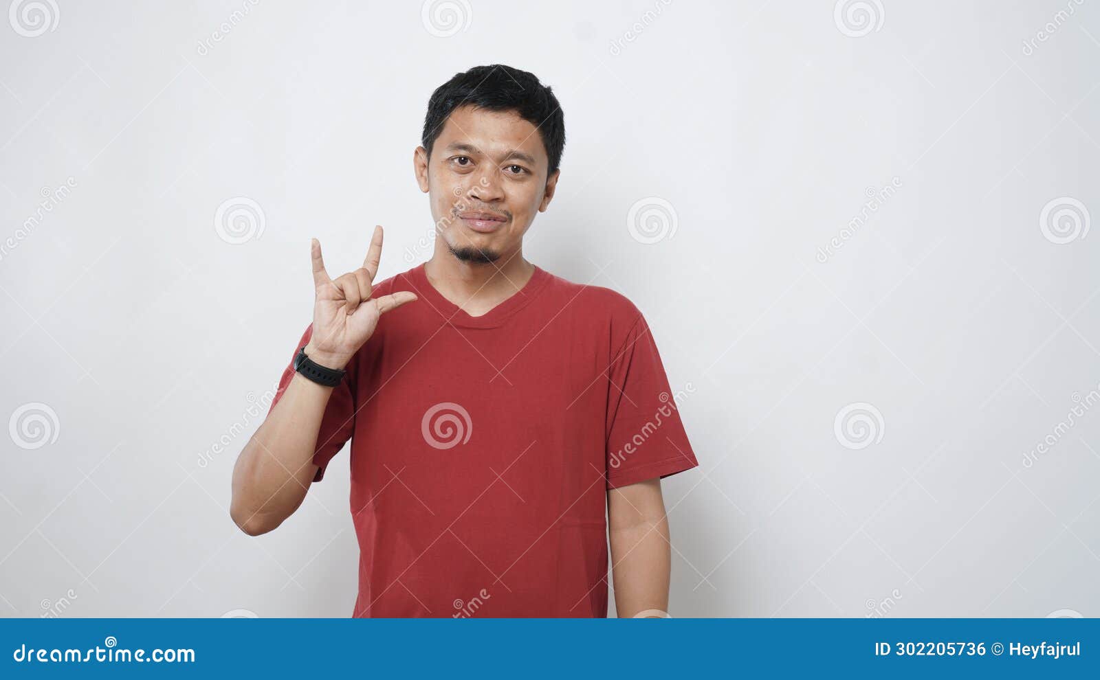 Asian Young Men Gesturing Sign Language Stock Photo - Image of color ...