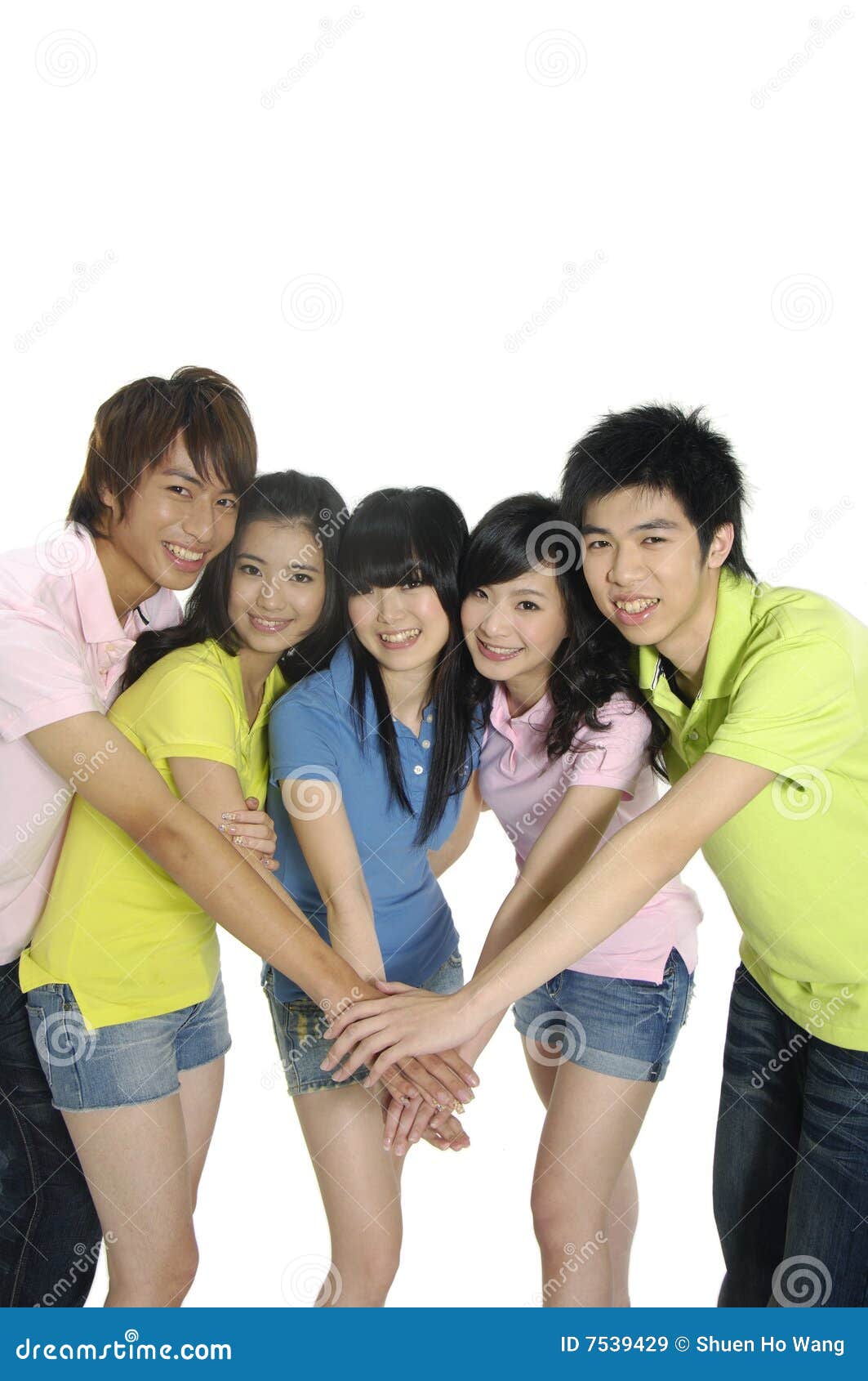 Asian Young students stock image. Image of person, friends - 7539429