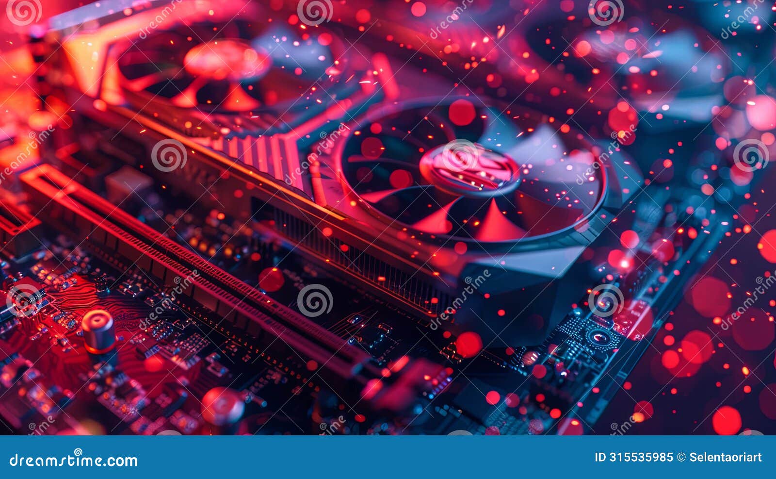 ASIC vs. GPU Mining stock illustration. Illustration of hardware ...