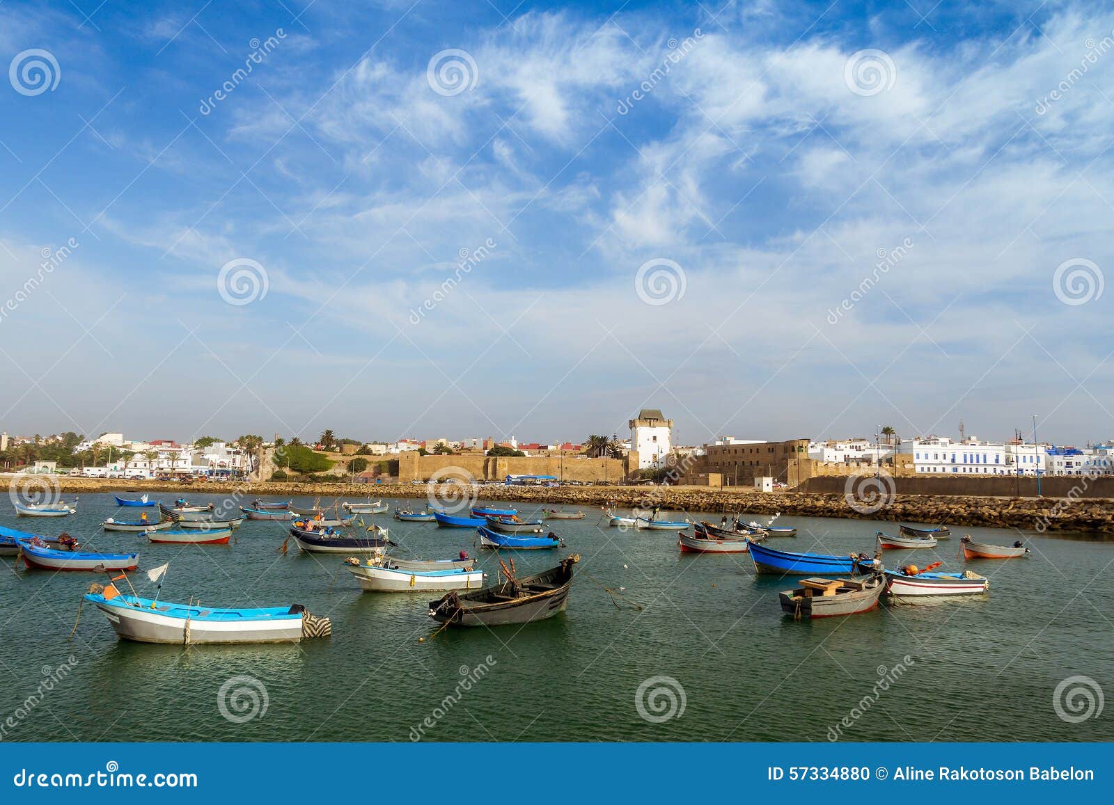 Asilah, Morocco stock photo. Image of landmark, exotic - 57334880