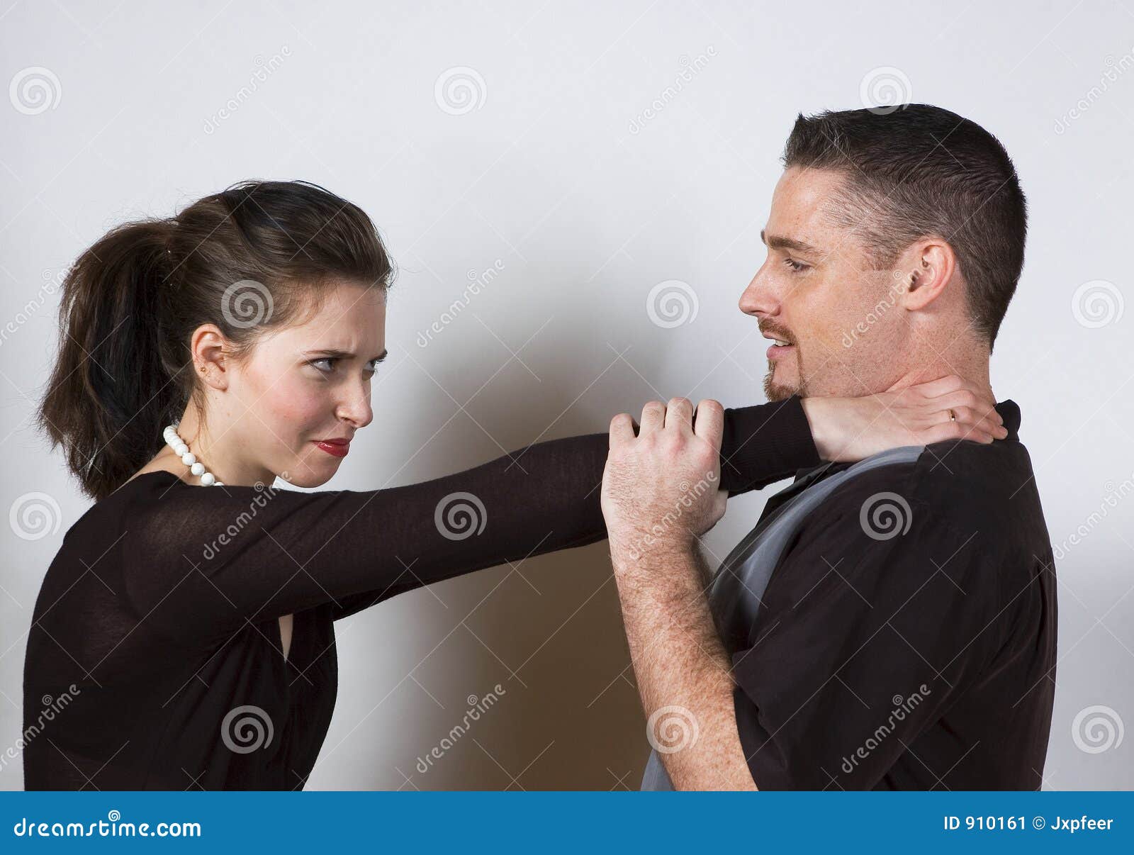 Asimiento De Estrangulación Imagen de archivo - Imagen de estrangule ...