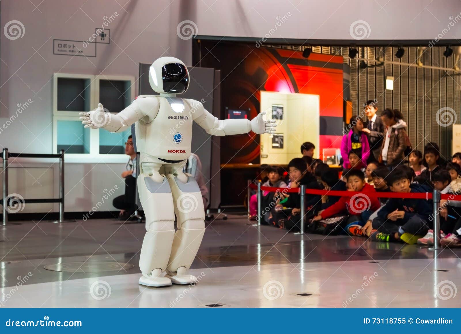 Asimo, El Robot Del Humanoid Imagen editorial - Imagen de tokio ...