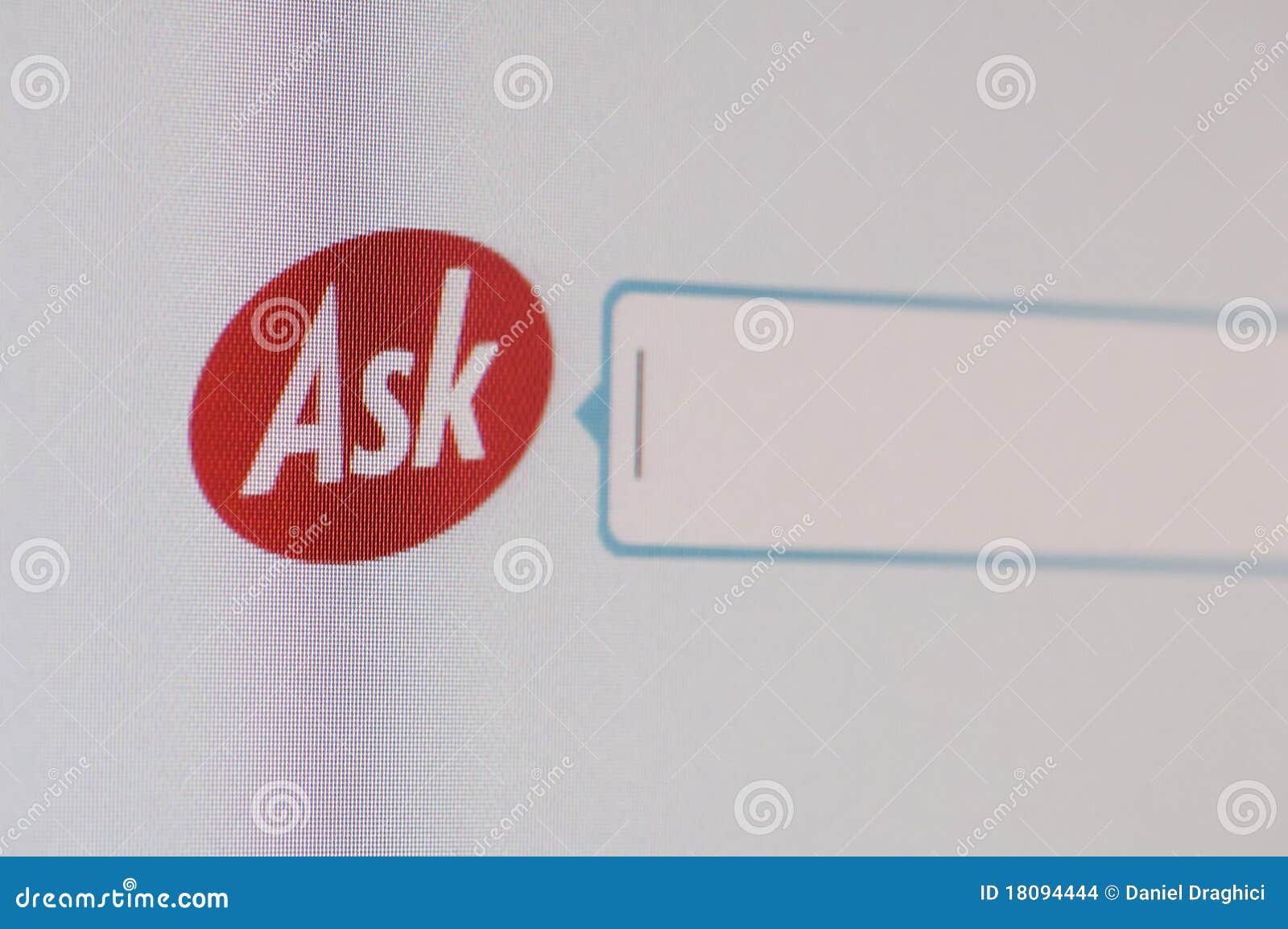 Ask editorial stock image. Image of database, page, site - 18094444
