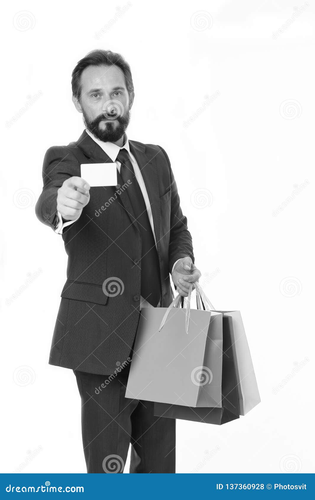 Ask Deliver Your Purchases. Businessman Formal Suit Holds Bunch Paper ... Ask Deliver Your Purchases. Businessman Formal Suit Holds Bunch Paper ...