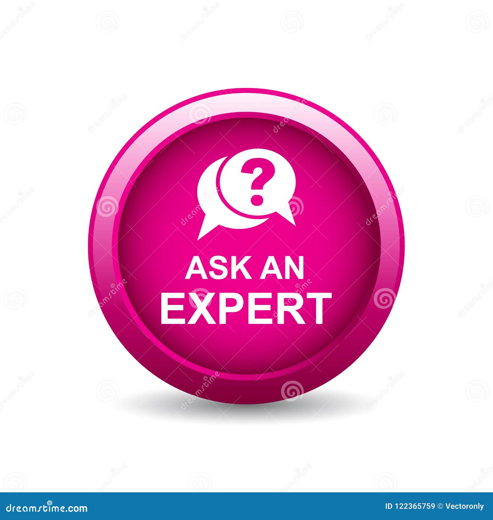 Ask an expert stock illustration. Illustration of chat - 122365759