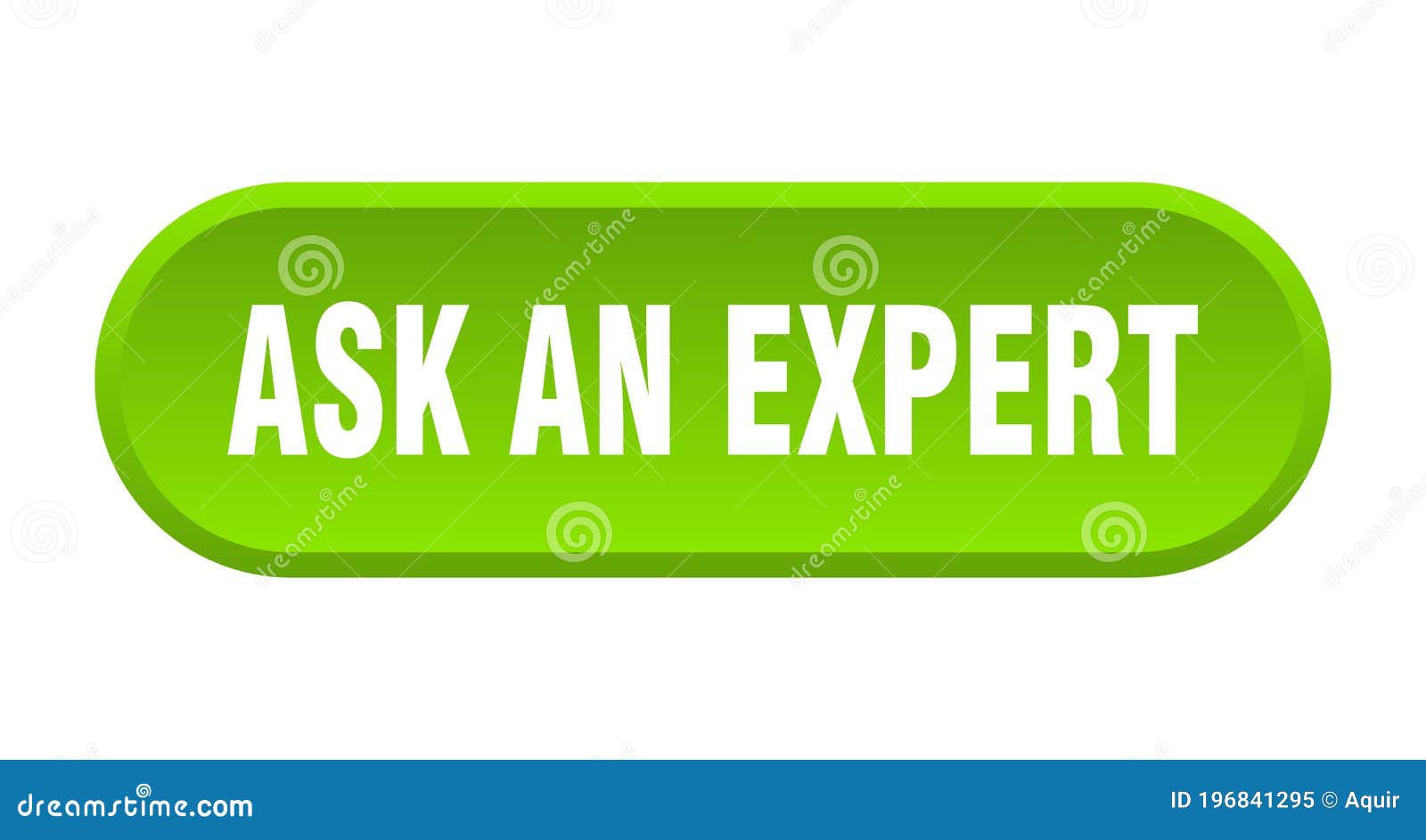 Ask an expert button stock vector. Illustration of rounded - 196841295