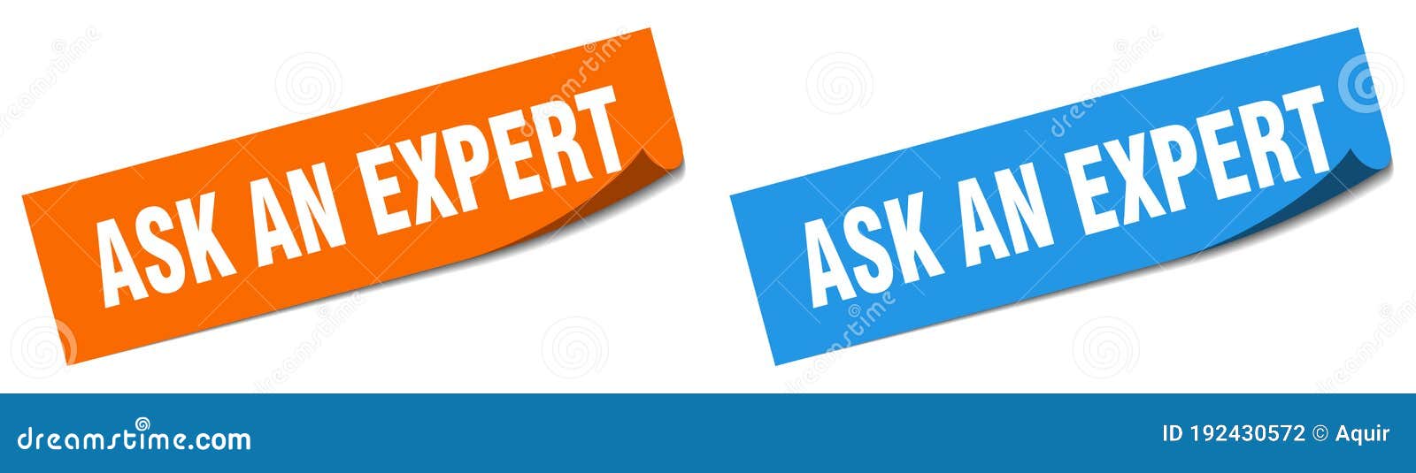Ask an Expert Sticker. Ask an Expert Sign Set Stock Vector ...
