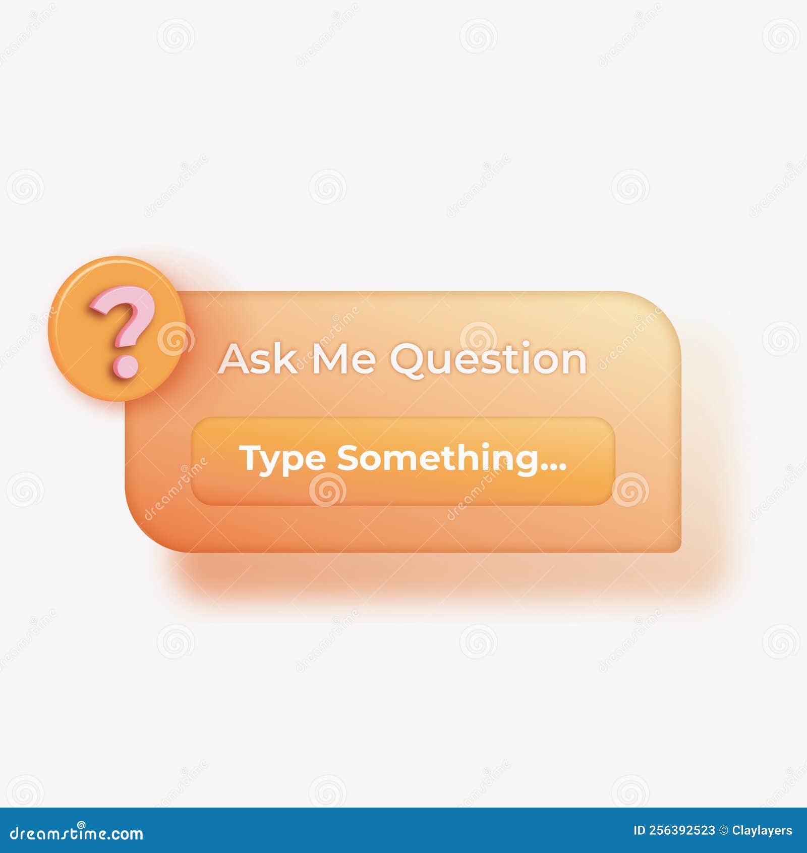 Ask Me Question. Social Media Sticker Badge Stock Vector - Illustration ...