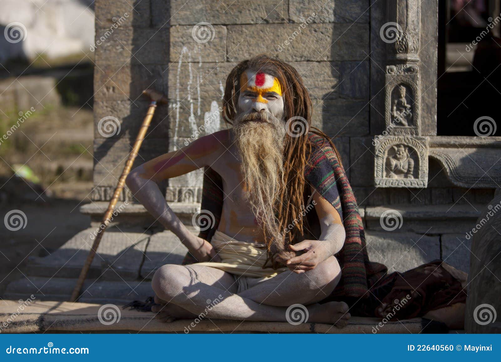 Asket redaktionell foto. Bild av yoga, kapsel, religion - 22640560