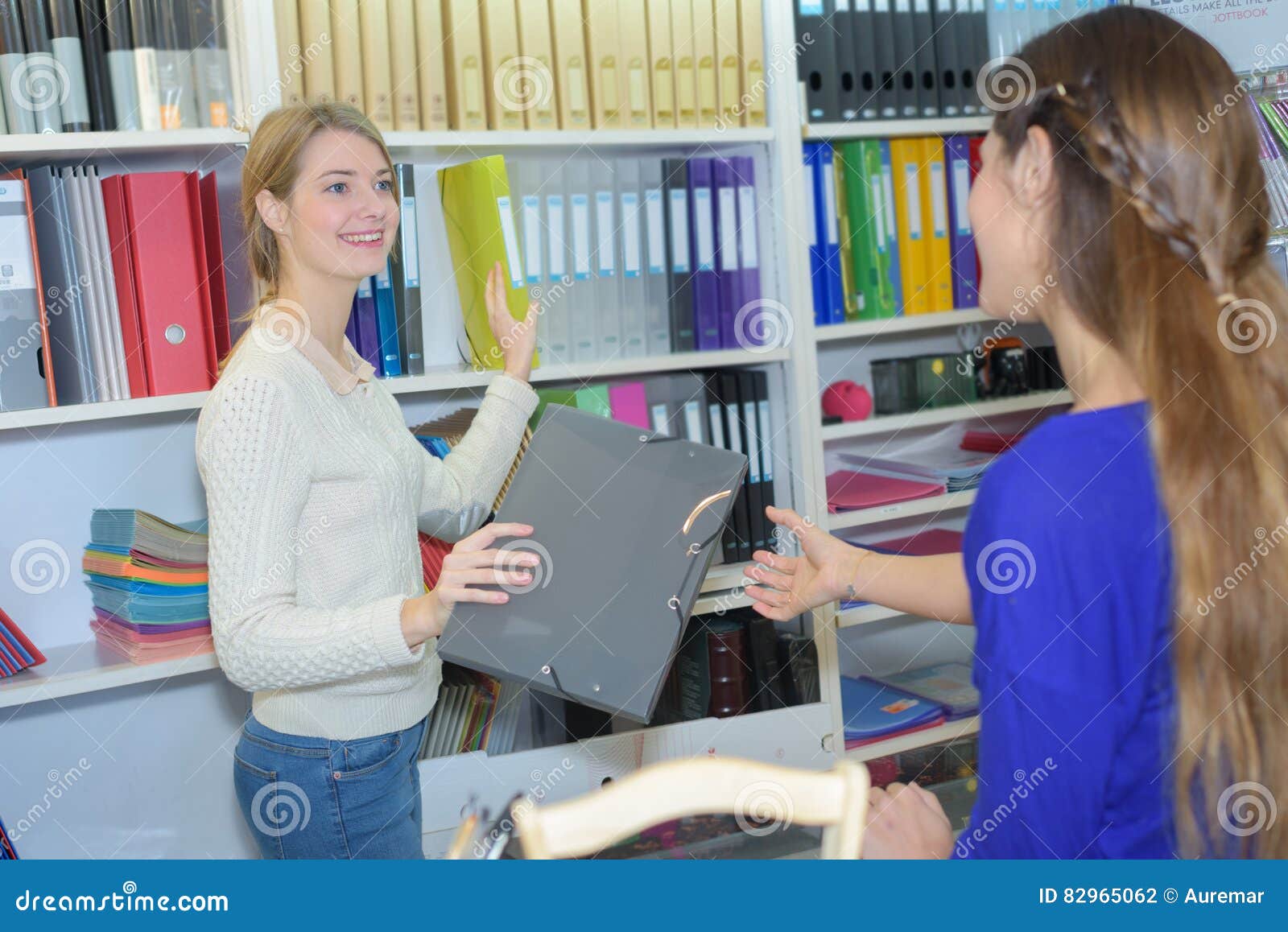 Asking for file in office stock photo. Image of task - 82965062