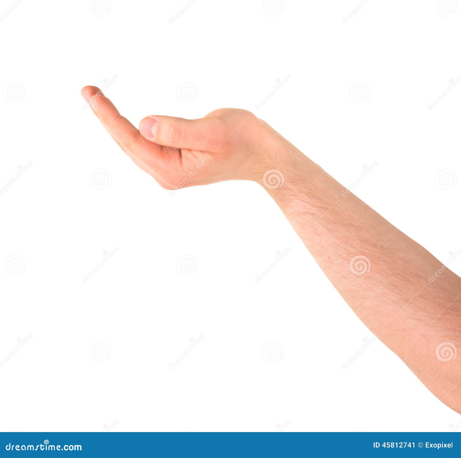 Asking for Help Hand Gesture Isolated Stock Image - Image of person ...