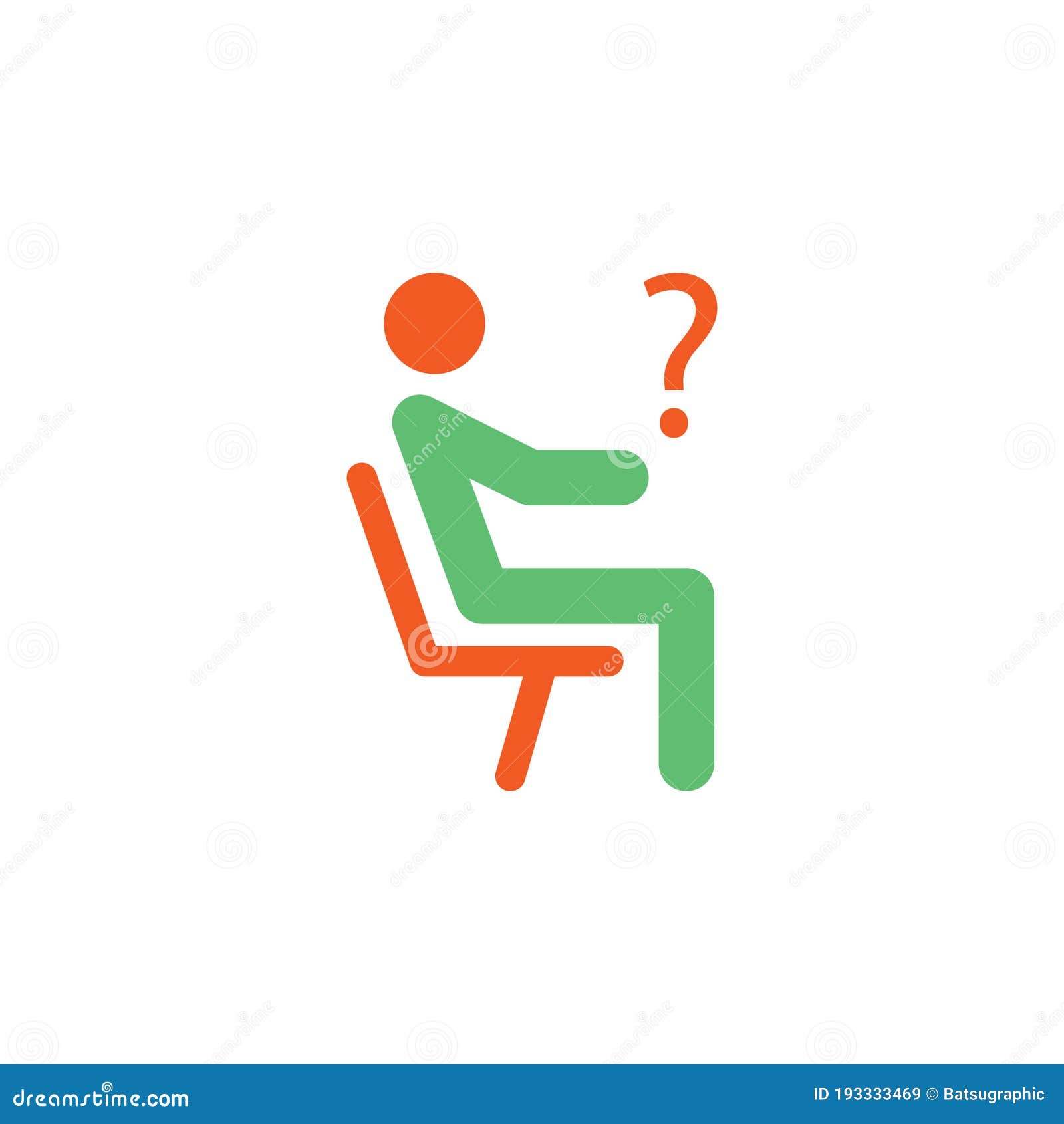 Asking Related Vector Icon Logo Design Stock Vector - Illustration of ...