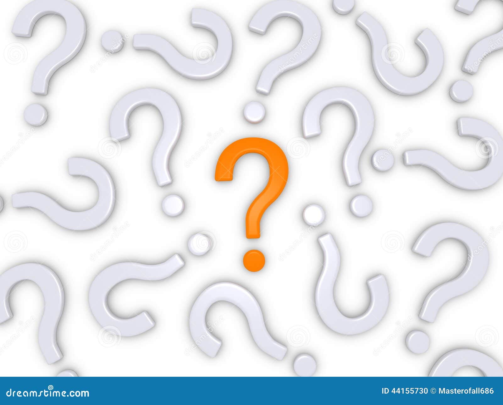 Asking the right question stock illustration. Illustration of support ...