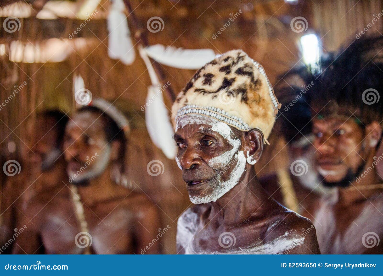 The Asmat Papua Welcoming Ceremony Editorial Image Image Of Ethnic