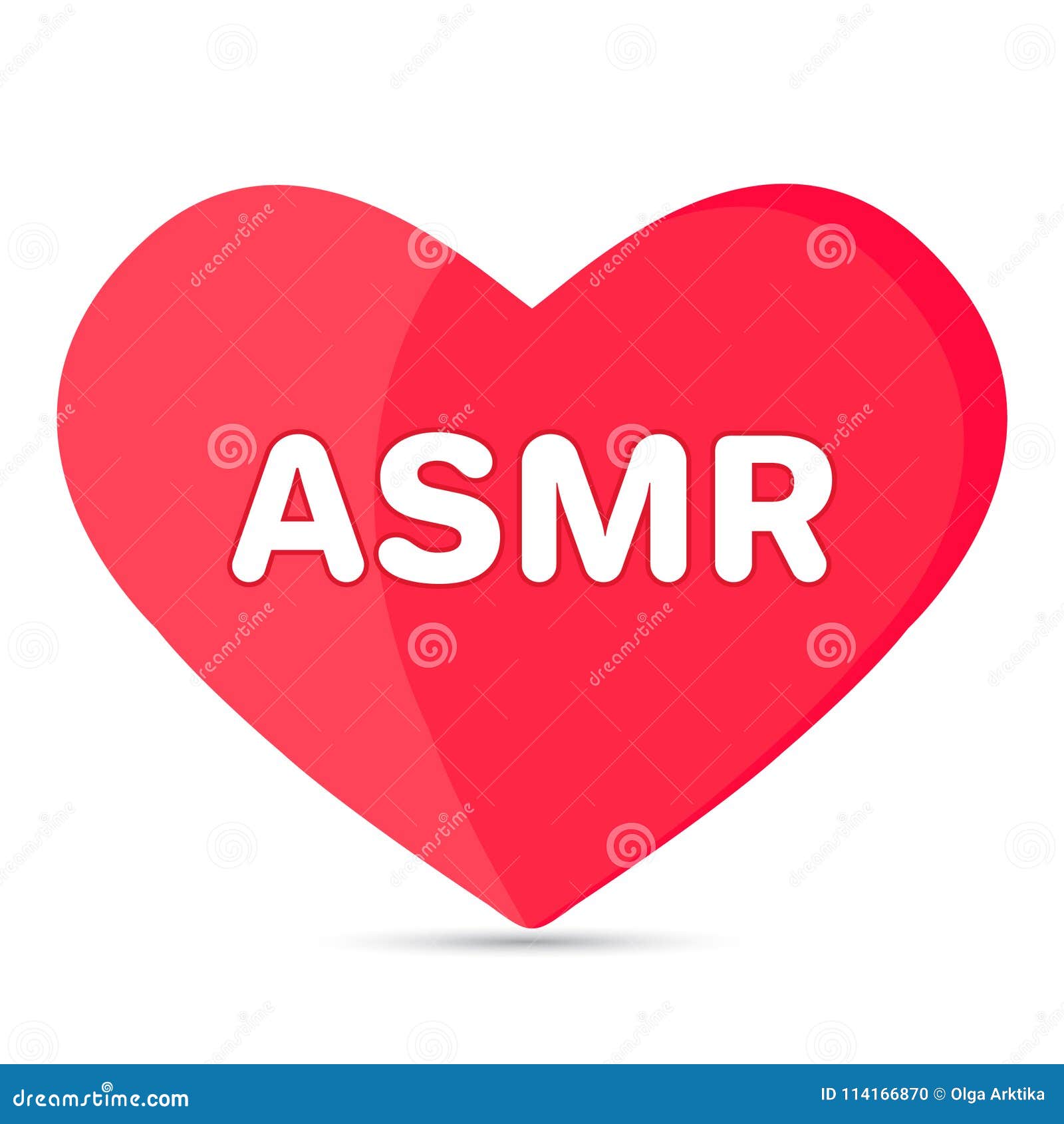 ASMR isolated icon stock vector. Illustration of health - 114166870