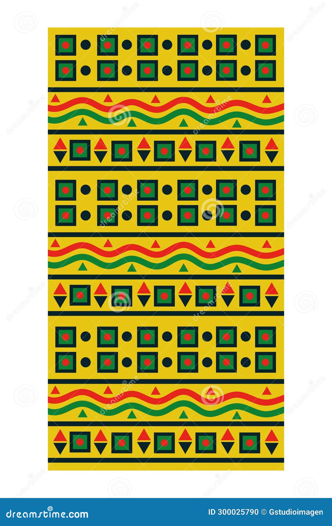 Aso Oke Fabric Stock Illustration Illustration Of Vector 300025790