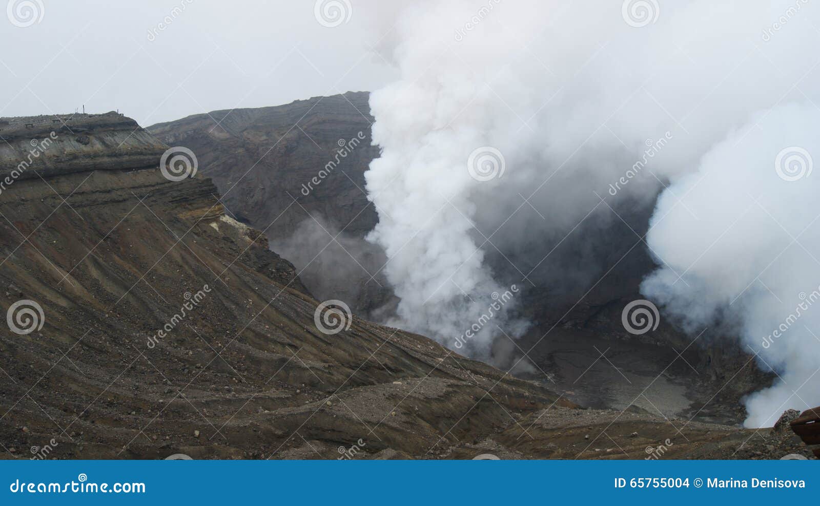 Aso volcano, Japan stock photo. Image of travel, kyushuu - 65755004