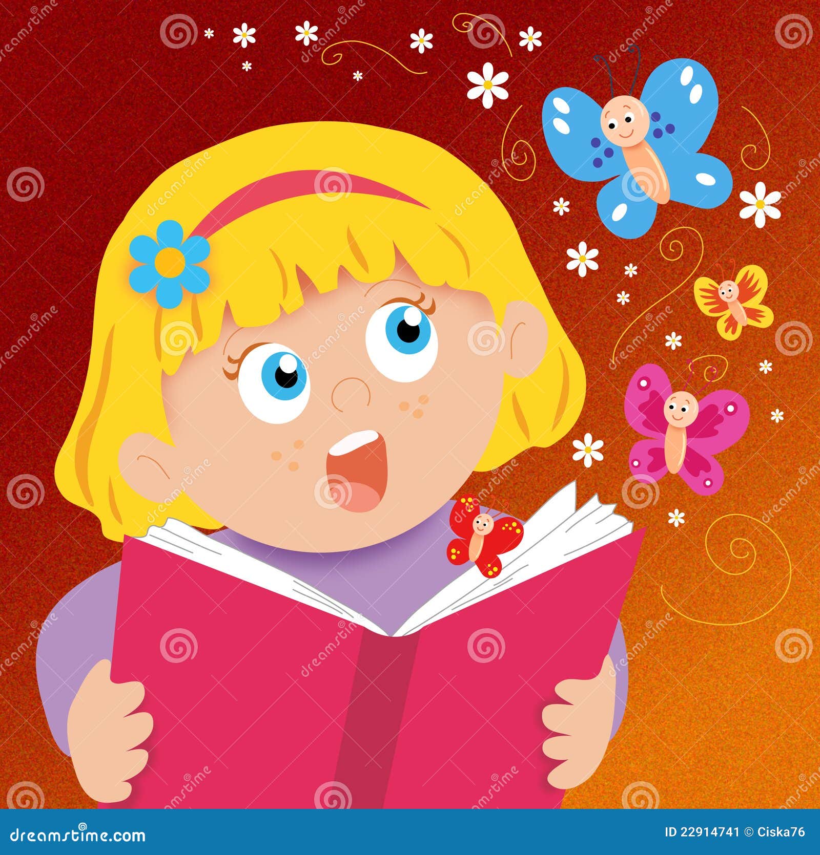 Asombro stock de ilustración. Ilustración de bicho, coloreado - 22914741