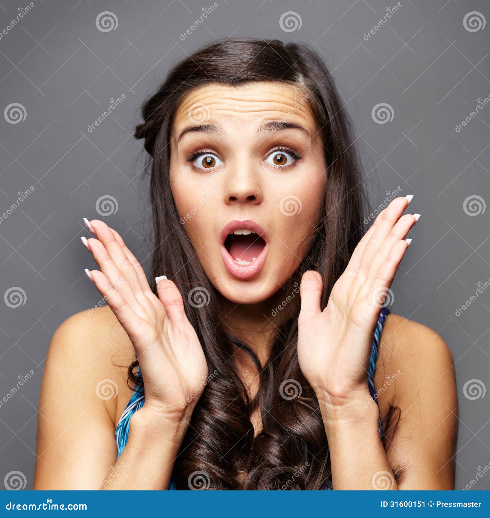 Asombro imagen de archivo. Imagen de persona, gris, moderno - 31600151