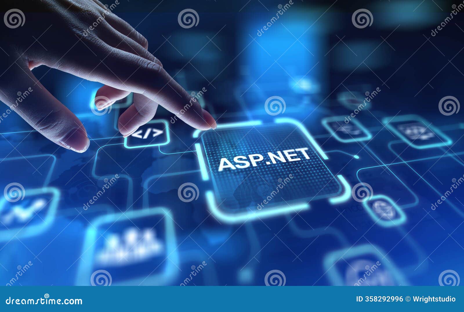 ASP.NET Web Application Framework for Dynamic Websites, Projection on a ...