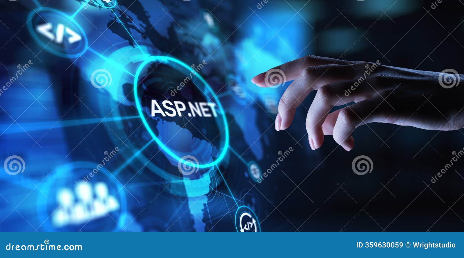 ASP.NET Web Application Framework for Dynamic Websites, Projection on a ...