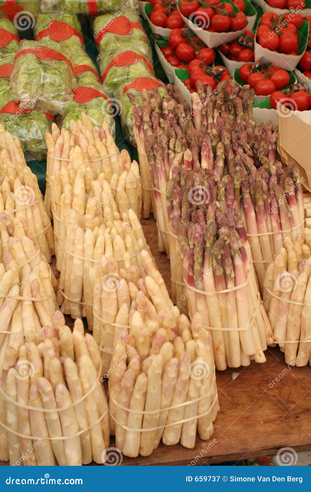 Asparagus for sale stock image. Image of vegetable, paris - 659737