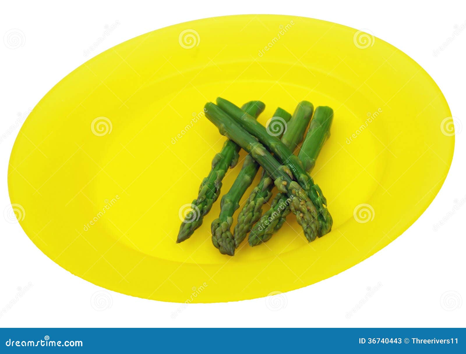 Asparagus on a Plate stock image. Image of lifestyle - 36740443