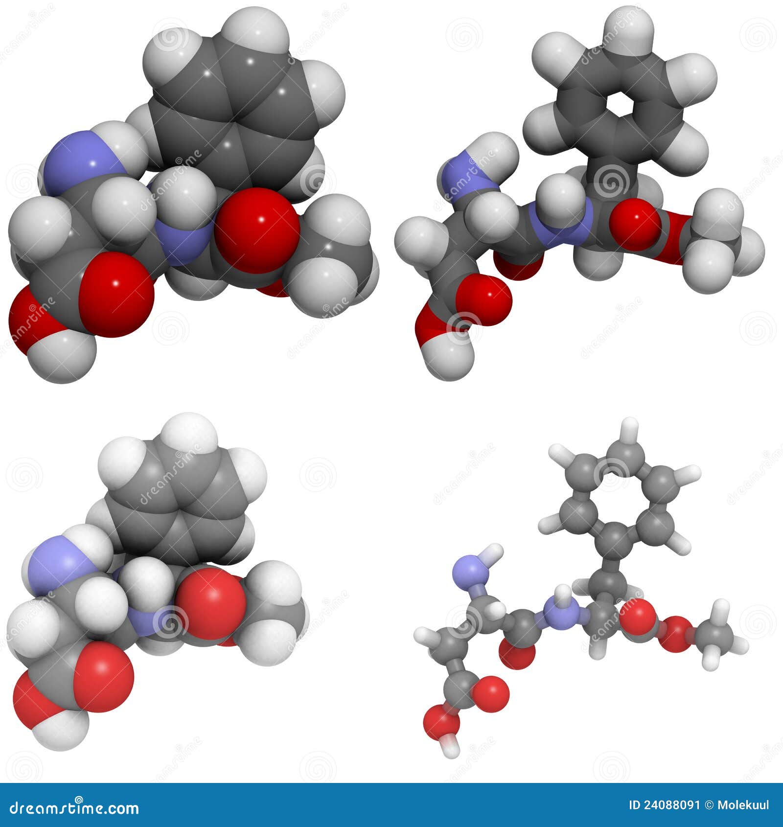 Aspartame Molecule Stock Illustration Illustration Of Chemical 24088091