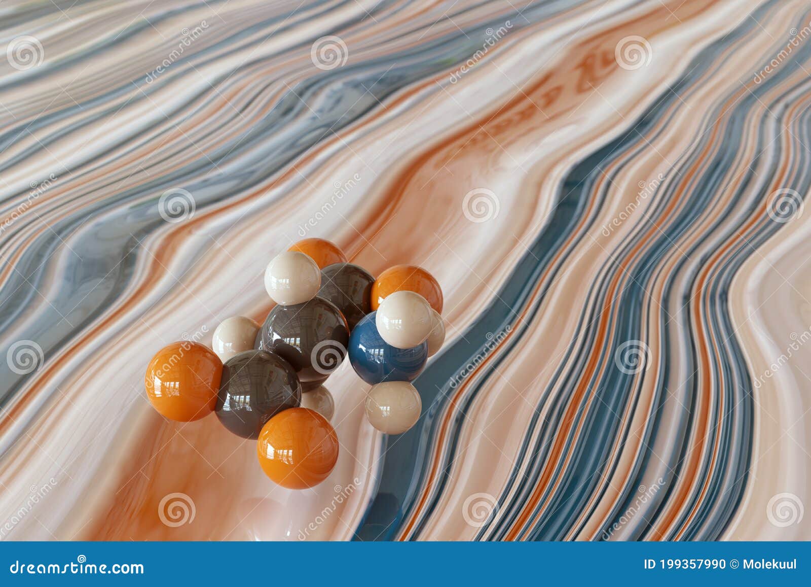 Aspartic Acid L-aspartic Acid, Asp, D Amino Acid Molecule Stock ...