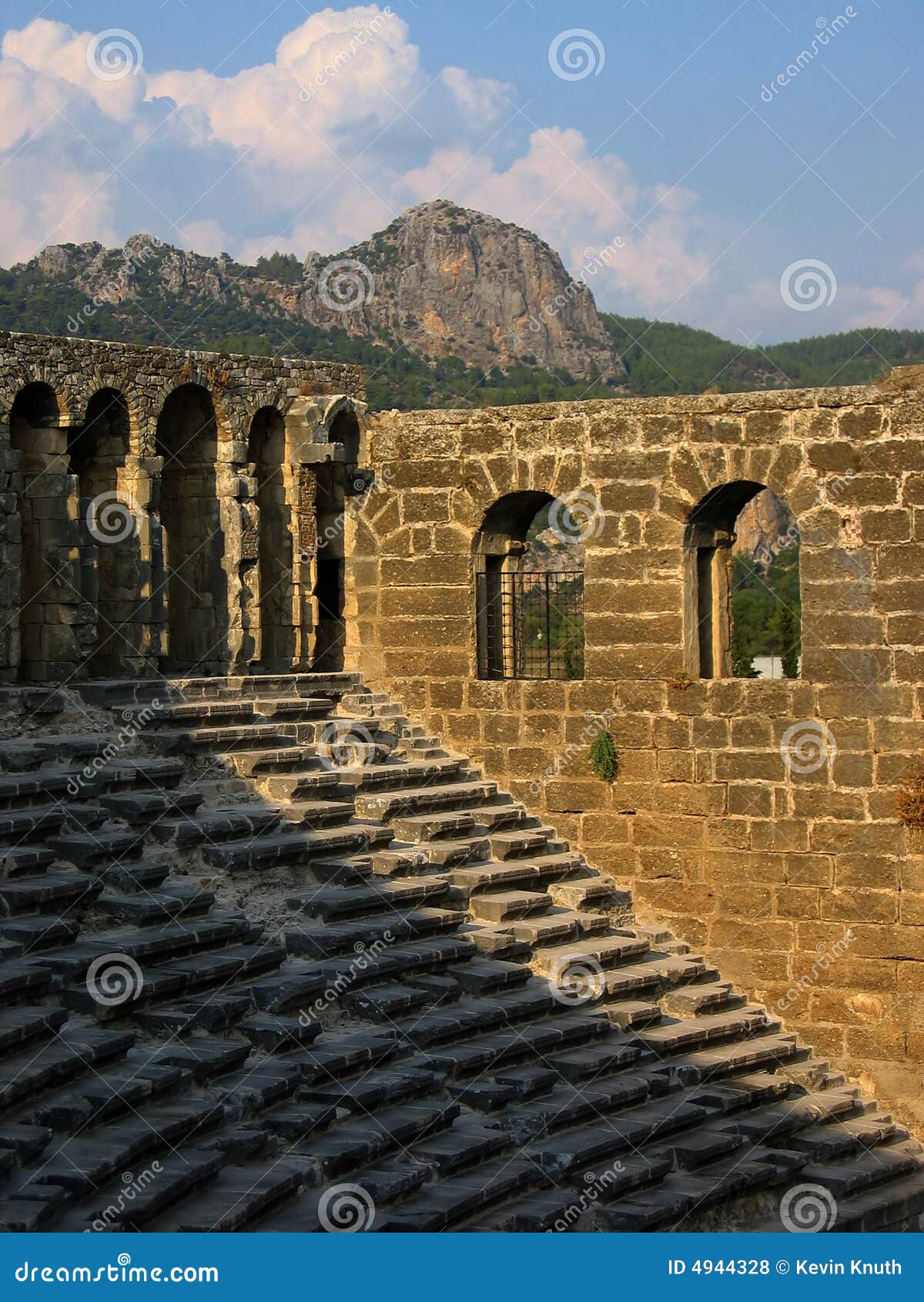 Aspendos Theater in Turkey stock photo. Image of turkey - 4944328