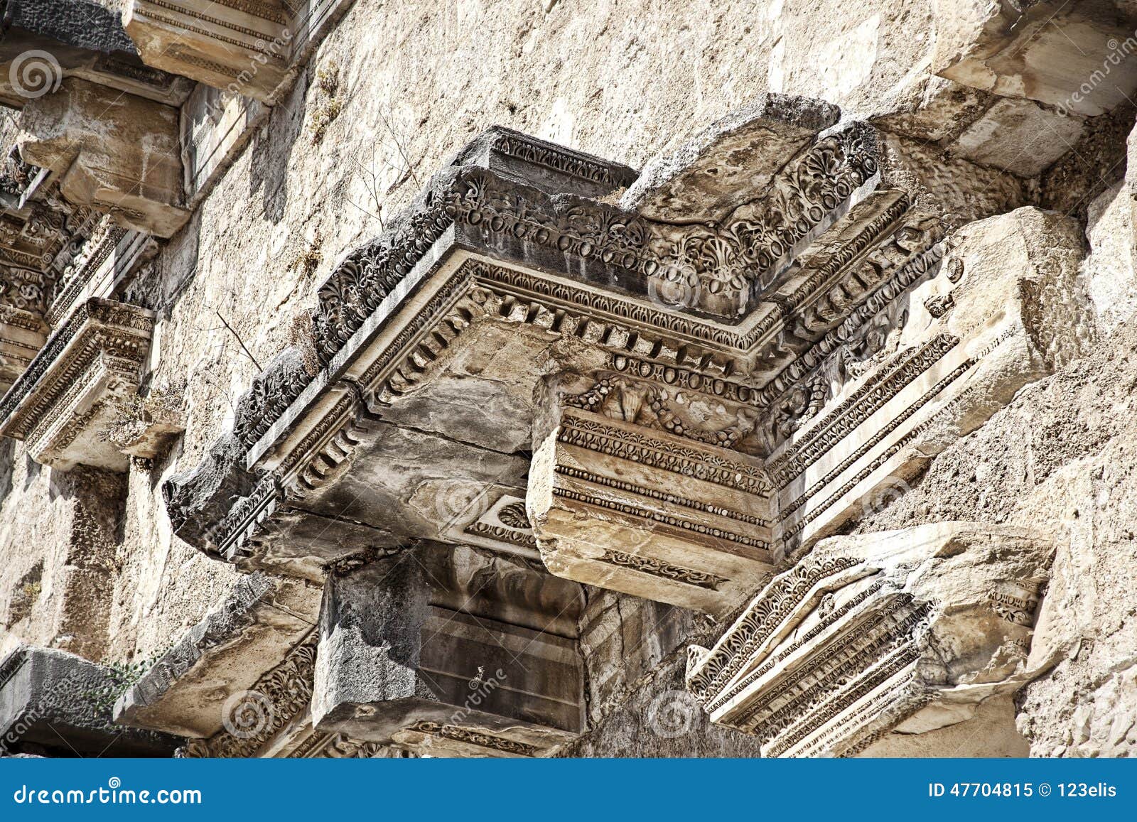 Aspendos Turkey stock image. Image of amphitheater, history - 47704815