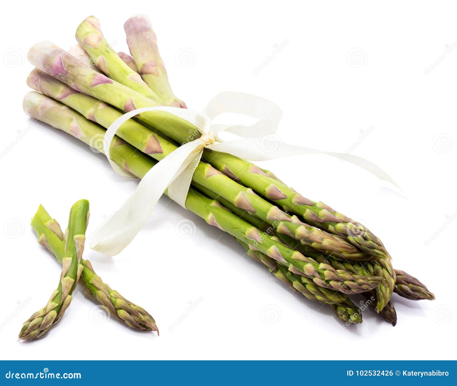Asperge photo stock. Image du pointeau, grippage, paquet - 102532426