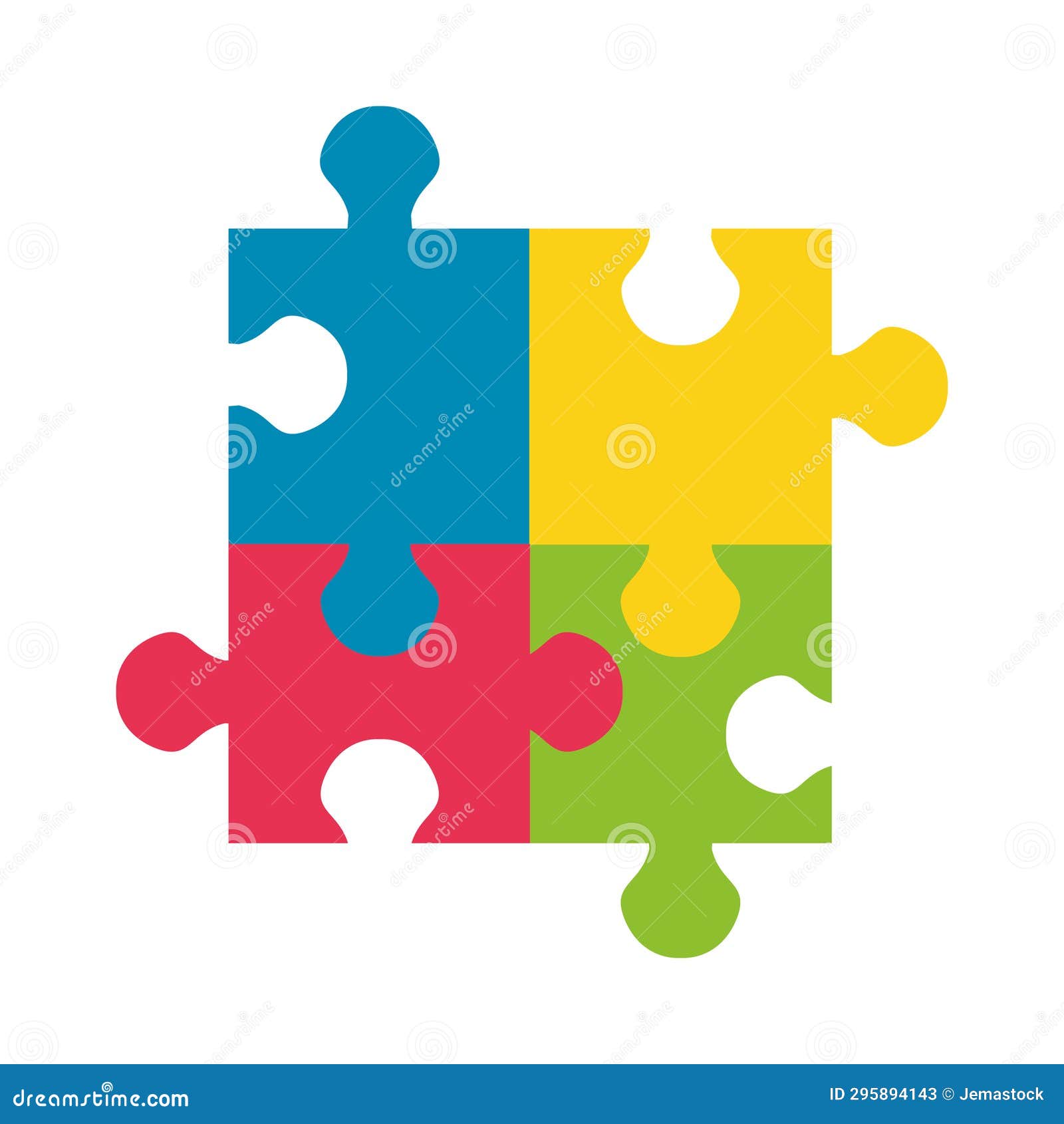 Asperger puzzles design stock illustration. Illustration of symbol ...