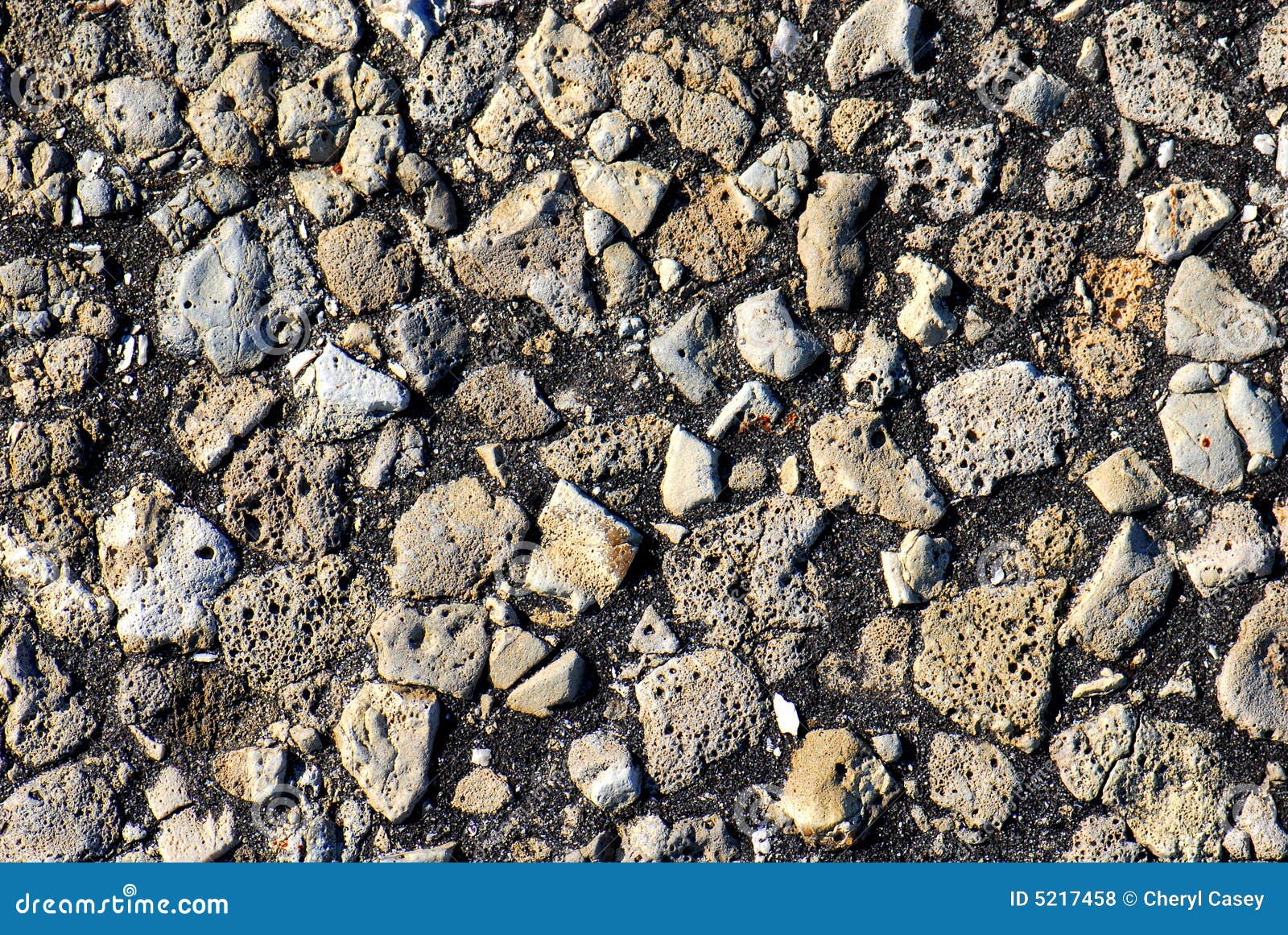 Asphalt stock photo. Image of street, rough, rock, grey - 5217458