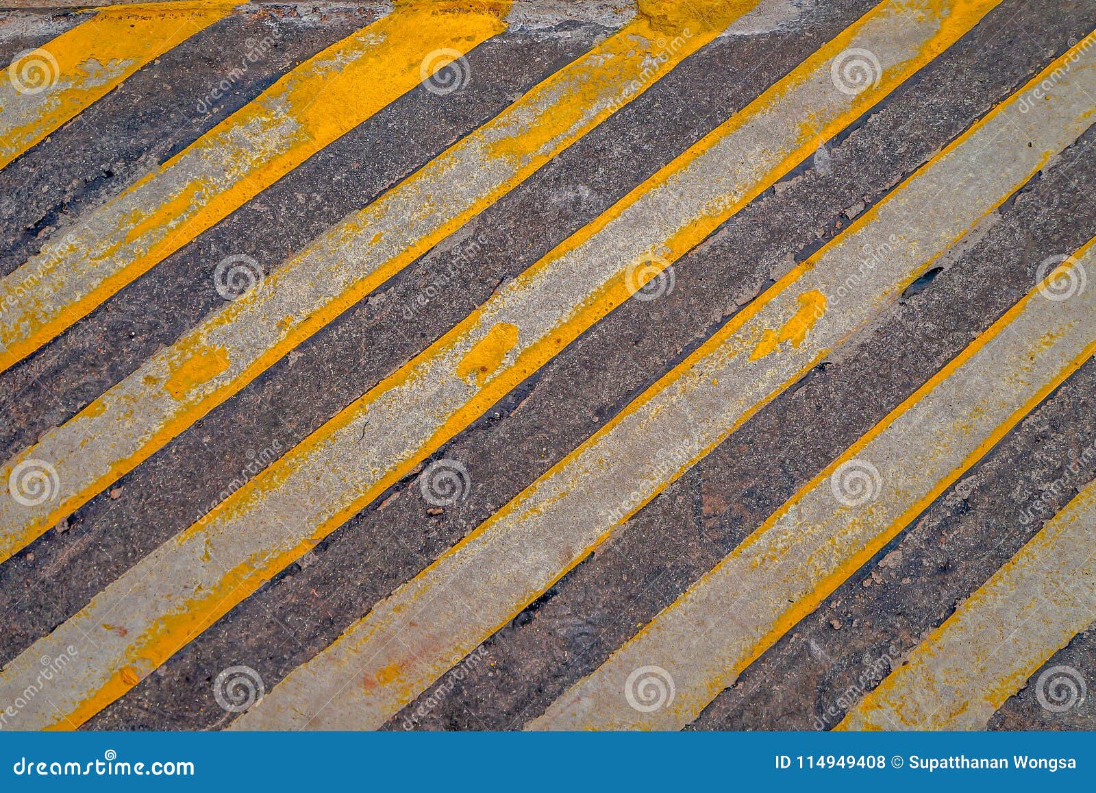 Asphalt Background with Yellow Stripe Stock Photo - Image of asphalt ...