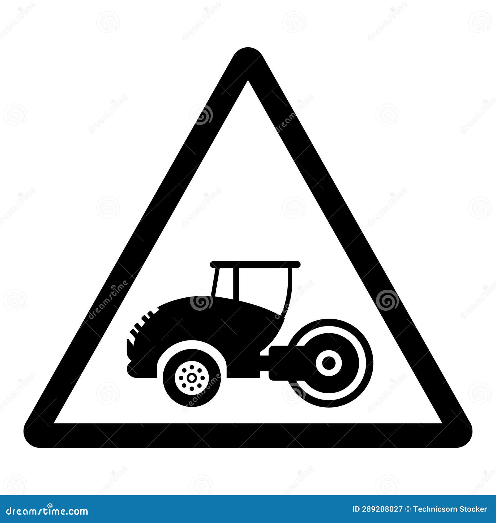 Asphalt Compactor Symbol Sign,Vector Illustration, Isolate on White ...