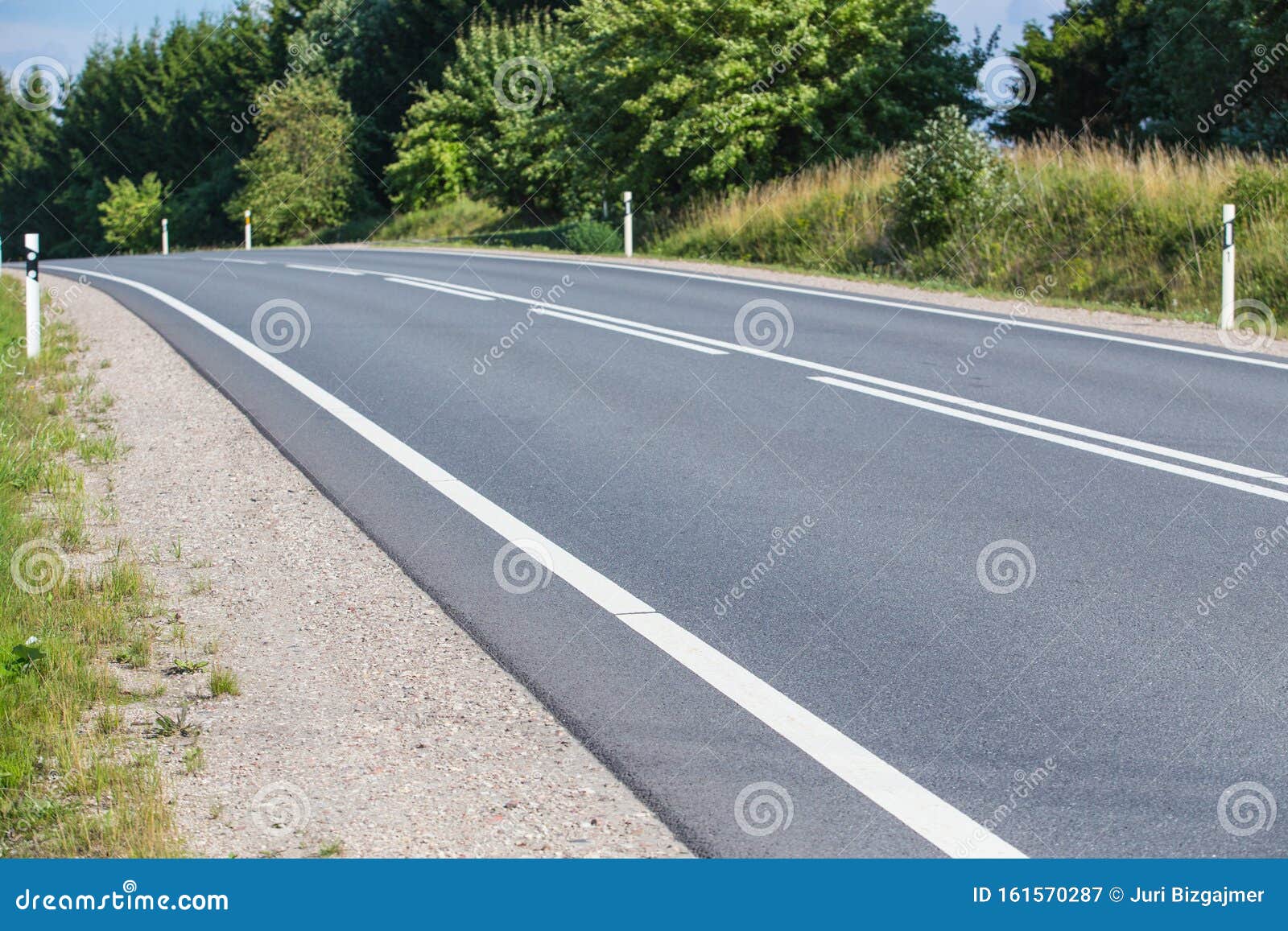 Asphalt country highway stock image. Image of asphalt - 161570287