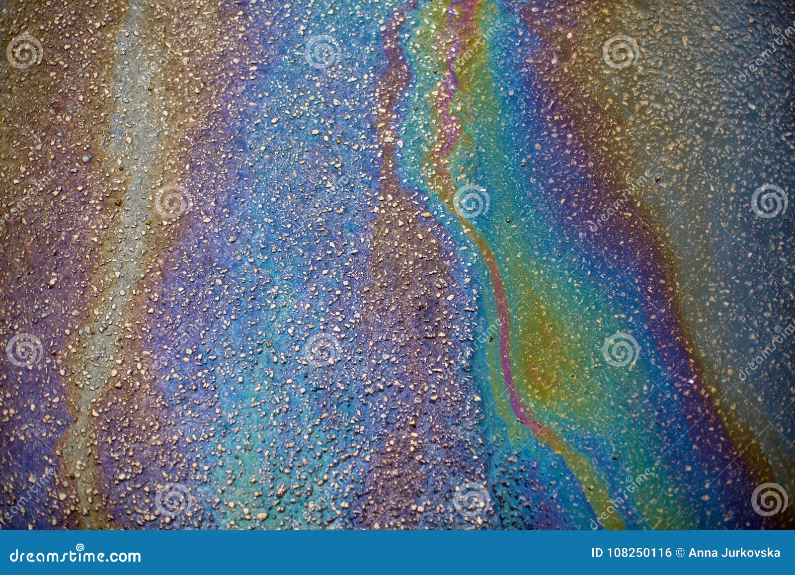 Rainbow Covering A Oil And Gas Location. Oil And Gas Pride Stock Photo ...