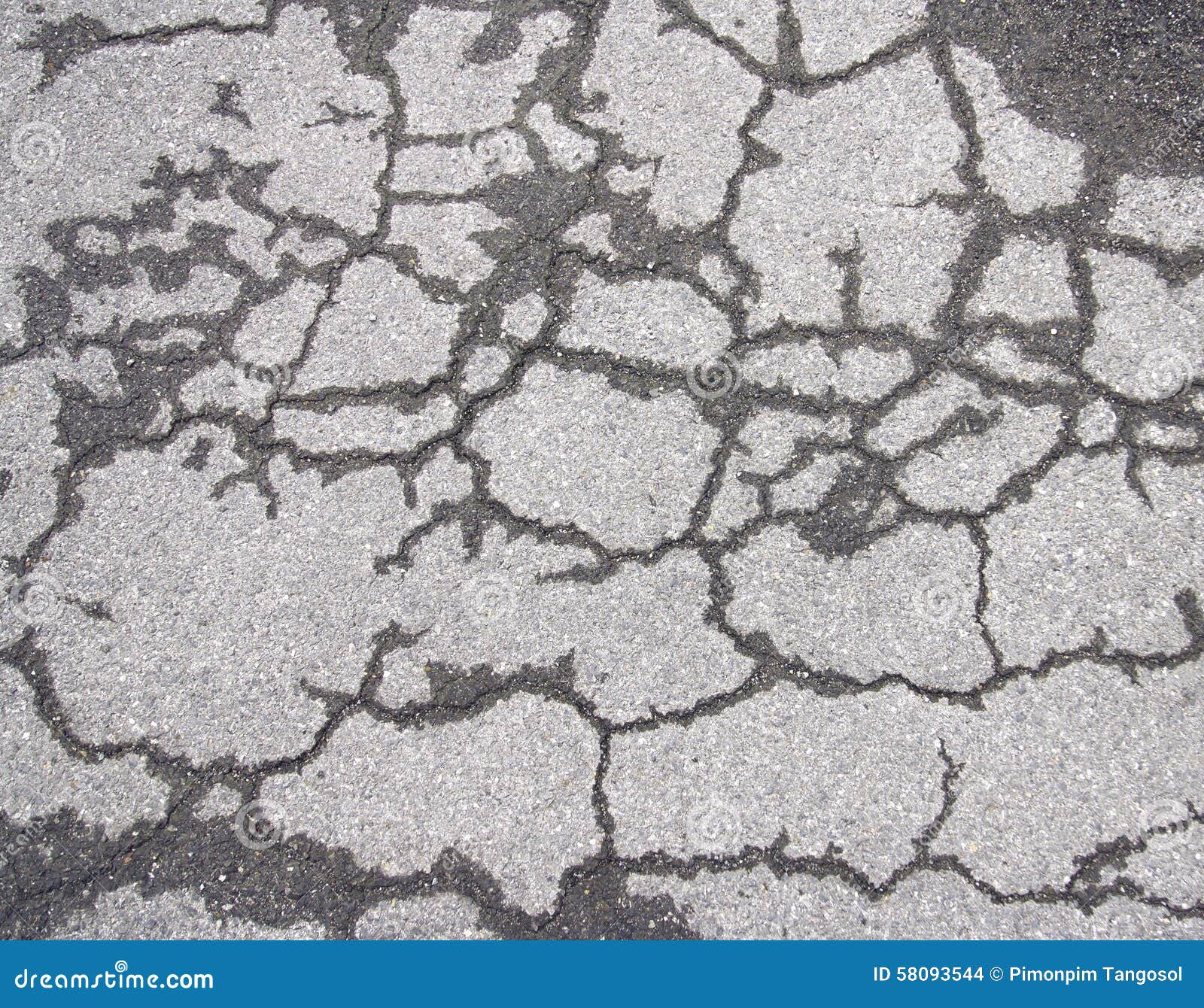 Asphalt crack stock photo. Image of surface, destruction - 58093544