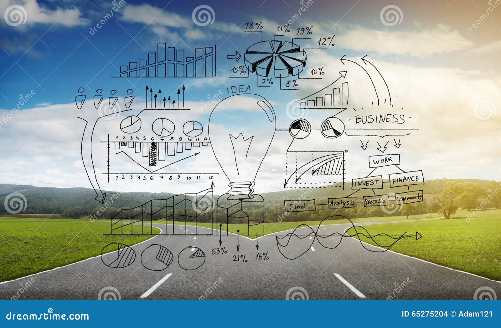 Asphalt crossroad image stock photo. Image of pavement - 65275204