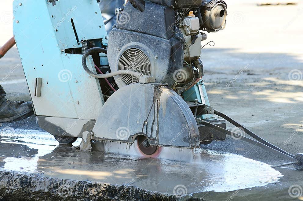 Asphalt Cut stock image. Image of equipment, build, machine - 21208705